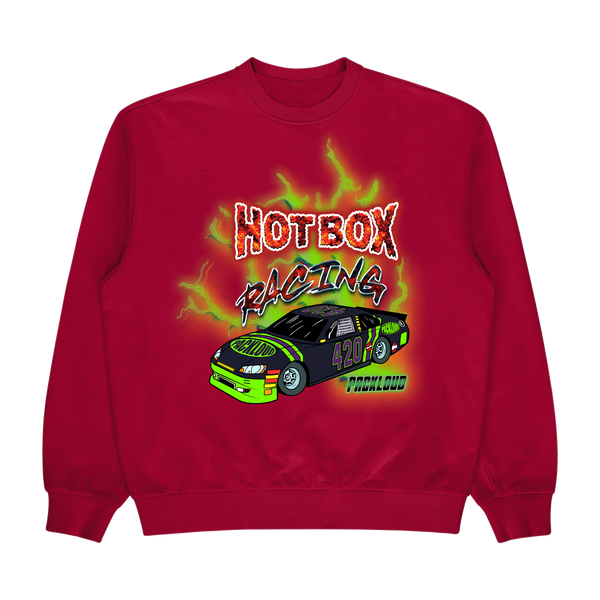 Hot Box Race Car Crew Neck – PackLoudCo